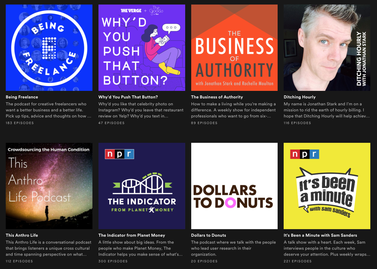 8 podcasts I’m listening to right now – Anthropologizing